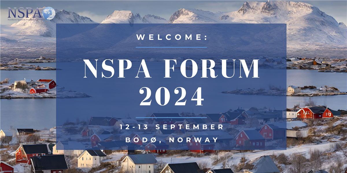 Velkommen til NSPA Forum 2024 - North Norway European Office Velkommen til NSPA Forum 2024 - North Norway European Office